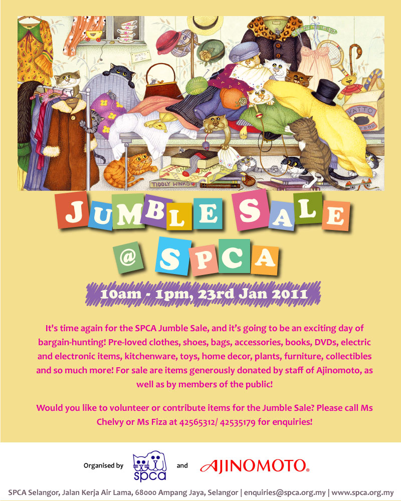 you have got to be kidding me...: Jumble Sale!!!
