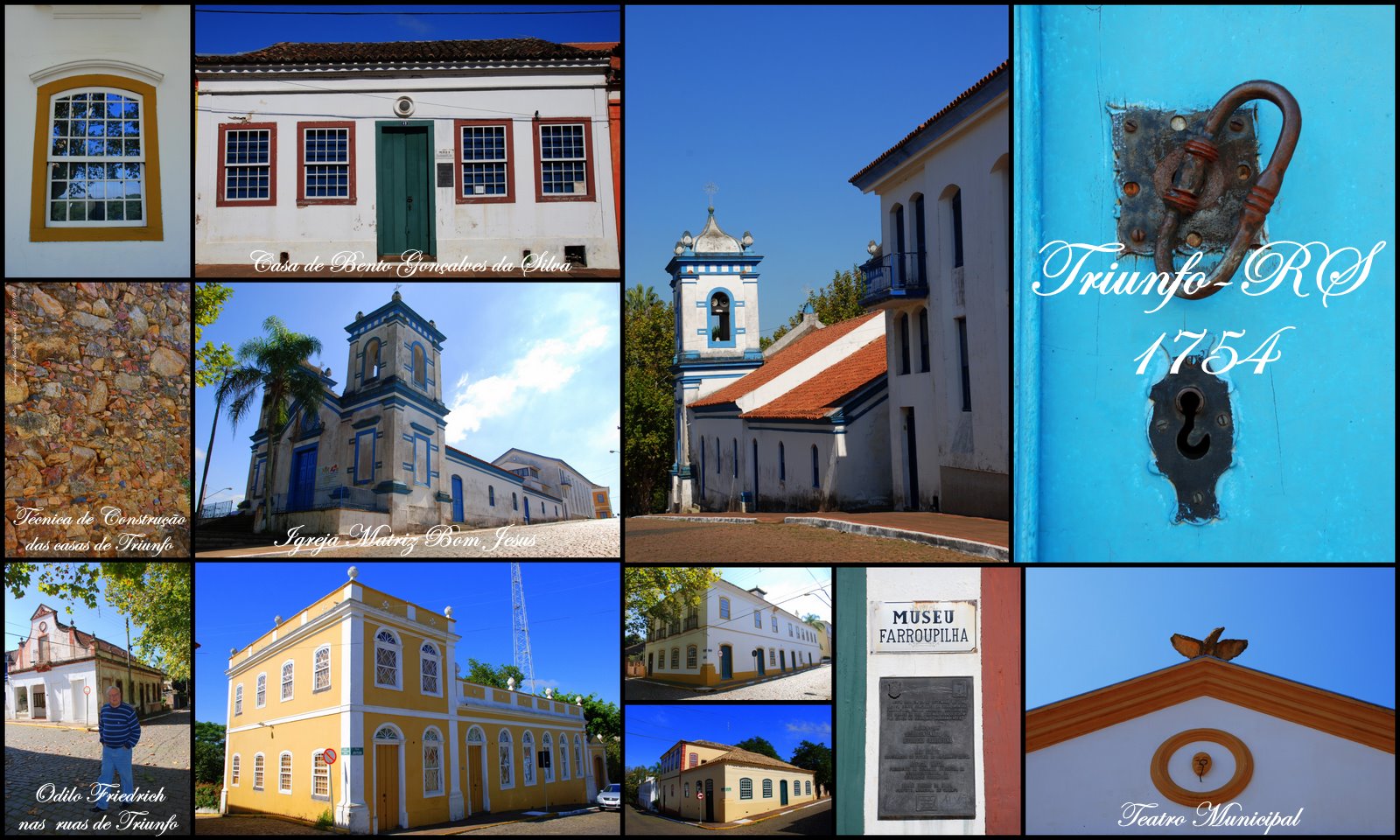 ODILO ANTONIO FRIEDRICH: PRÉDIOS HISTÓRICOS DE TRIUNFO-RS