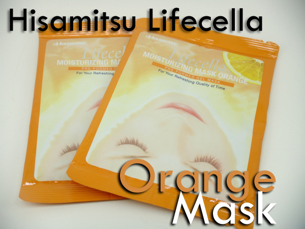 Hisamitsu Lifecella Orange Mask : Cute But Useless ~ Sparkle Midori