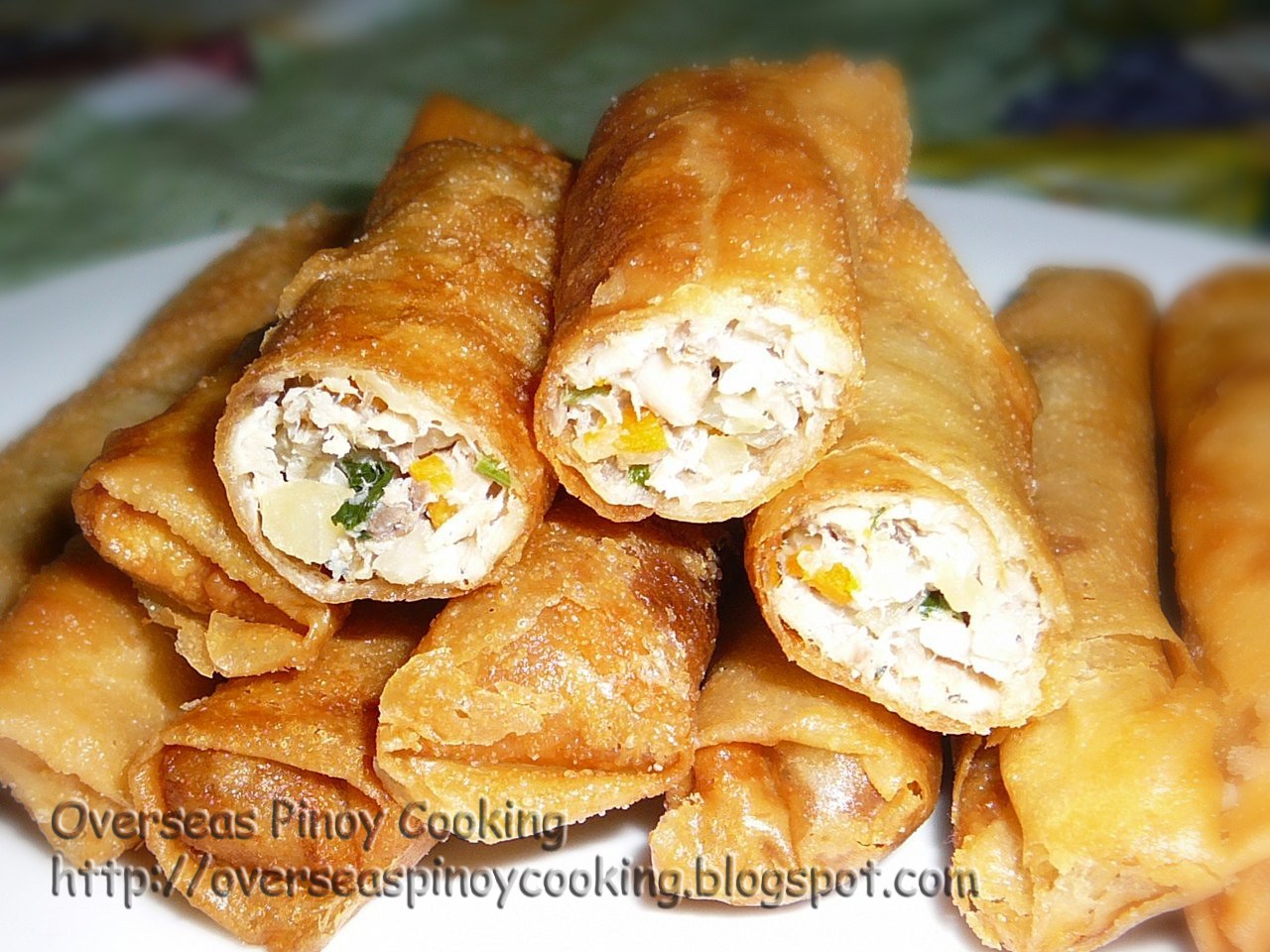 Pinoy Home Cooking and Recipes: Lumpiang Isda, Lumpiang Galungong