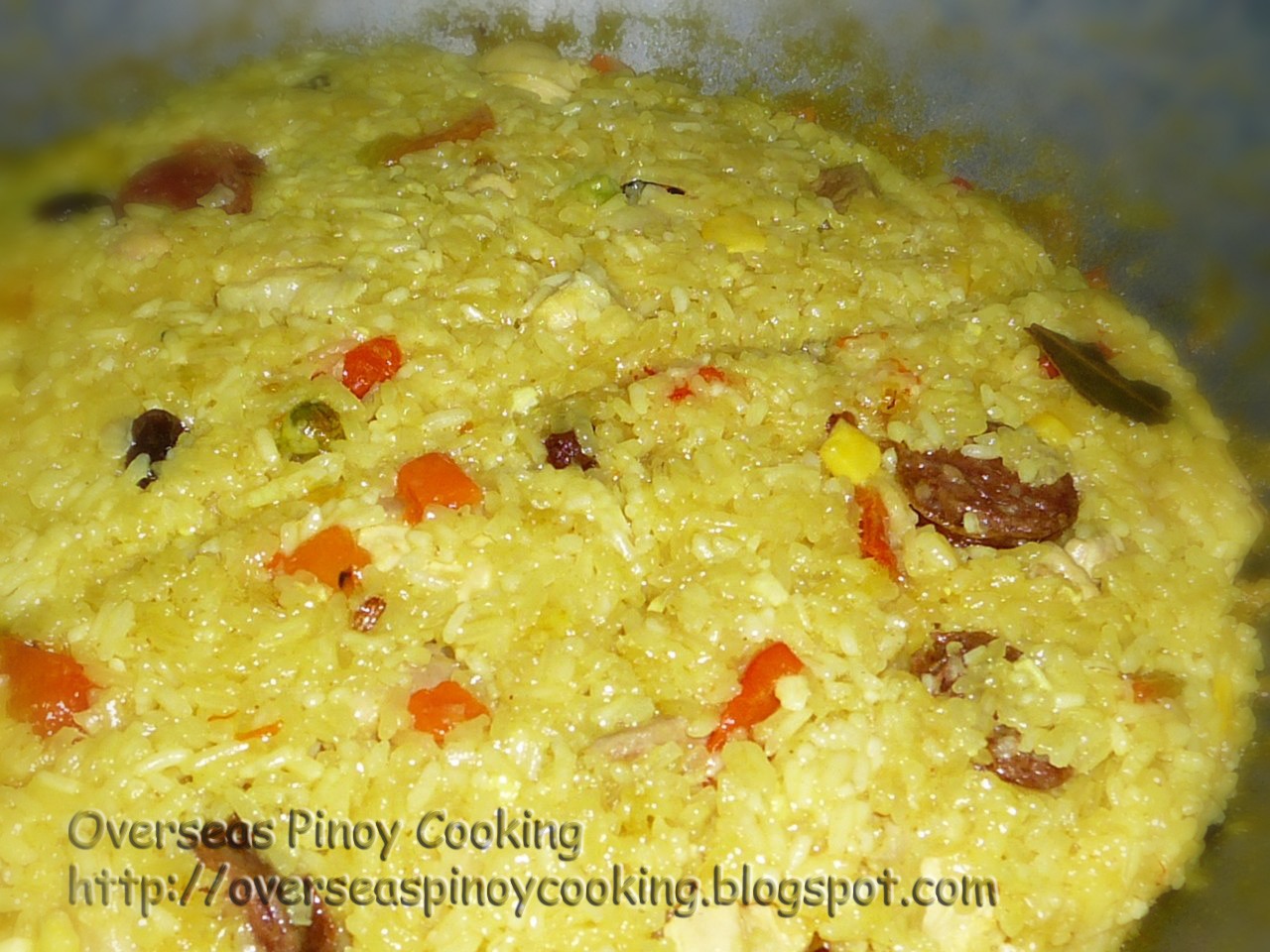 Pinoy Home Cooking and Recipes: Bringhe