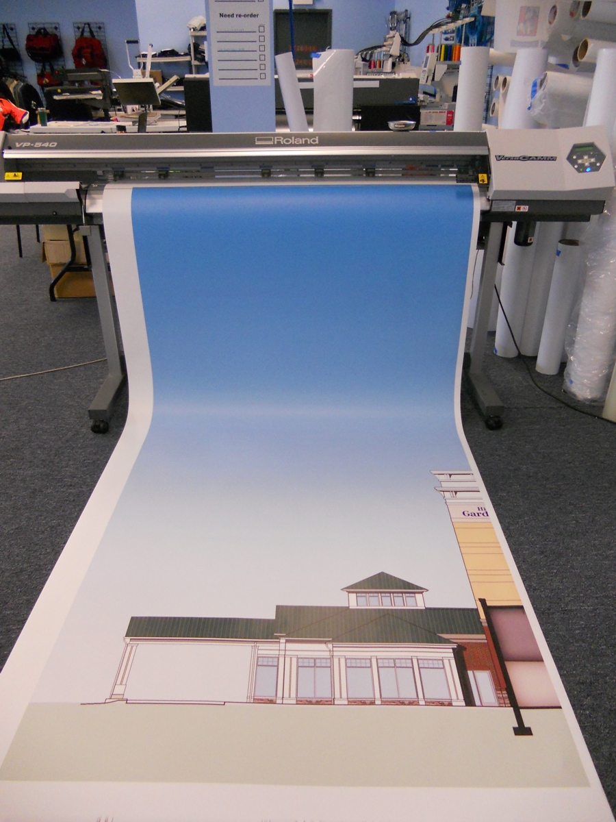 Seaglass Times: Large Format Wall Graphics