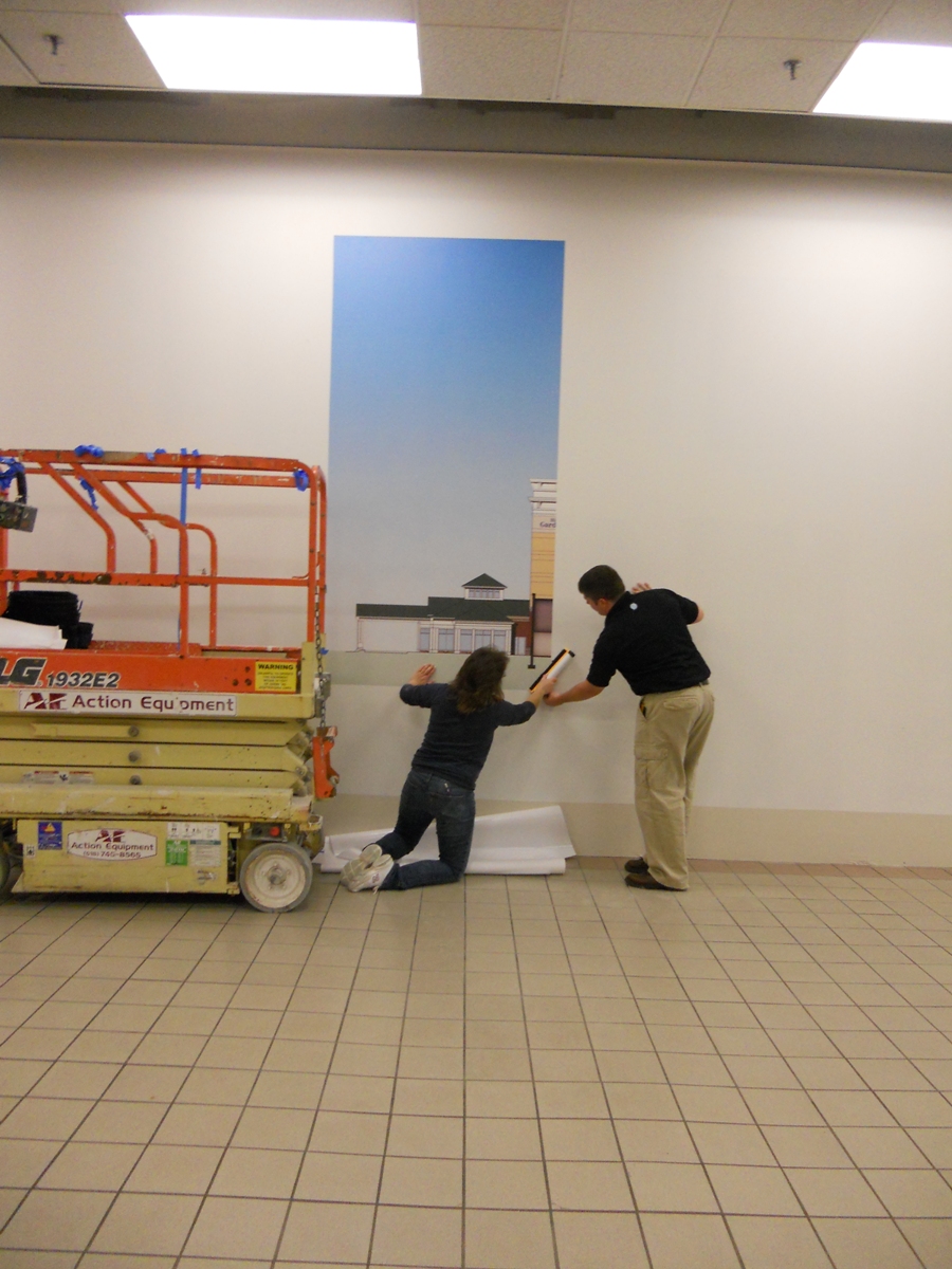 Seaglass Times: Large Format Wall Graphics