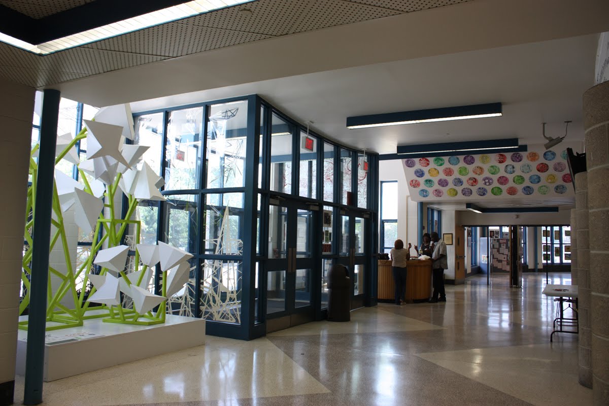 VOLTA STUDIO BLOG: POLYGON BLOOMS @ GROVER WASHINGTON JR. MIDDLE SCHOOL