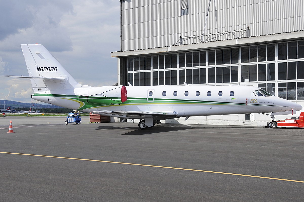 zrh-spotter: Herrenknecht Aviation C680 N680BD