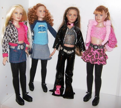 Drearydom Larks: Ty Girlz Outfits (worn by the Grimm Girls)