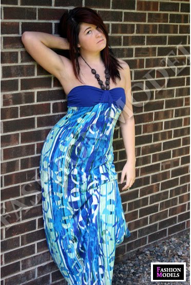 Amazing models portfolio in blue ~ MODELS TALK