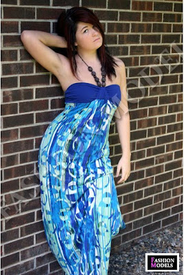 Amazing models portfolio in blue ~ MODELS TALK