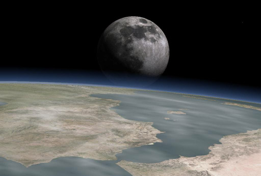 Portraits de Lunes: La Lune rétrécit