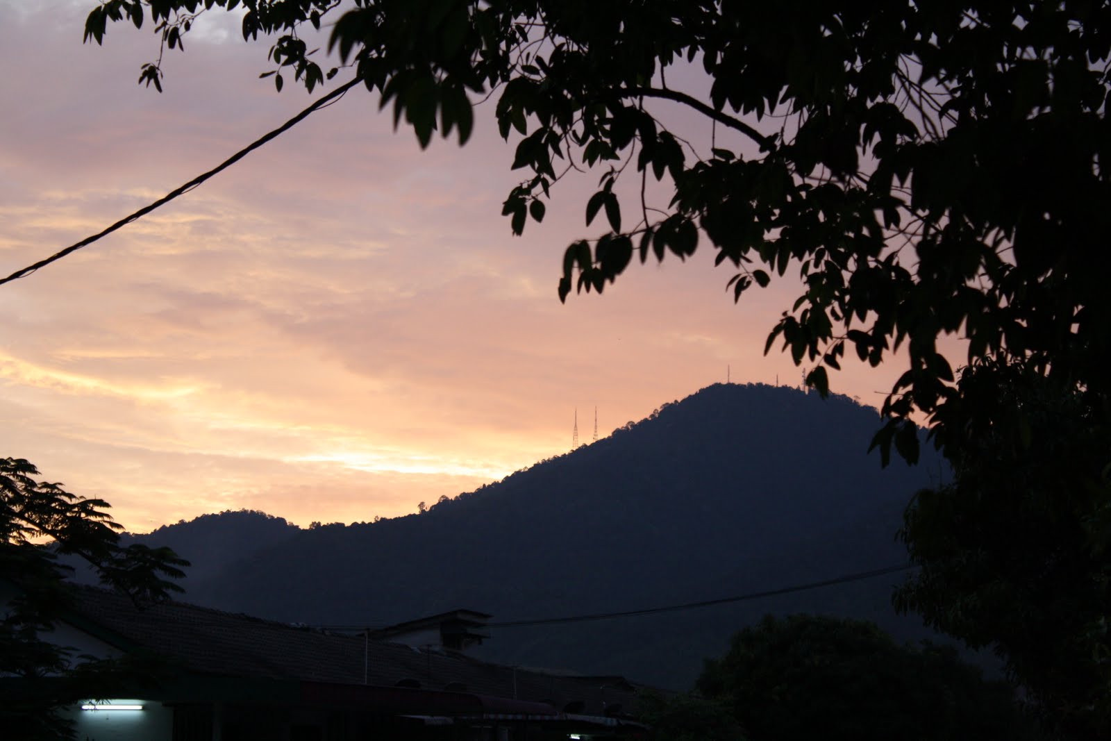 Images of Ipoh: Kledang Hill at Sunset