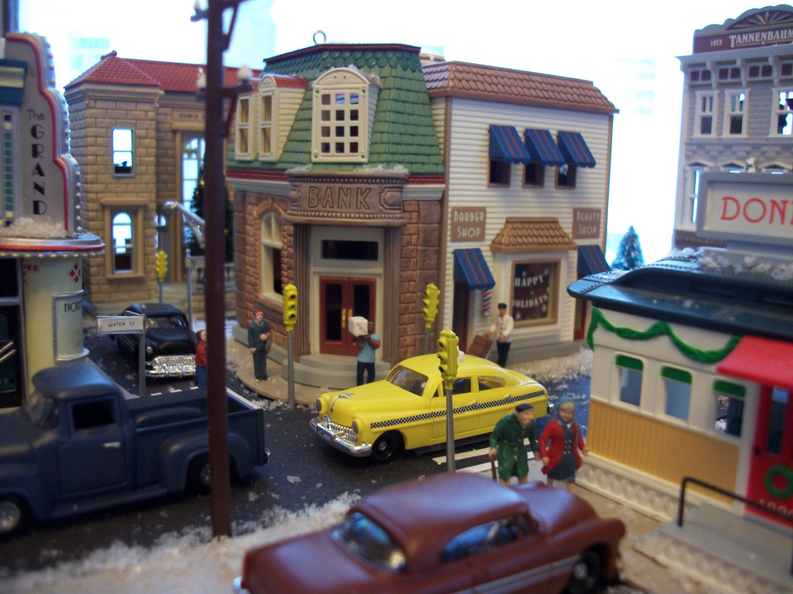 the average designer: Displaying Nostalgic Houses and Shops by Hallmark ...