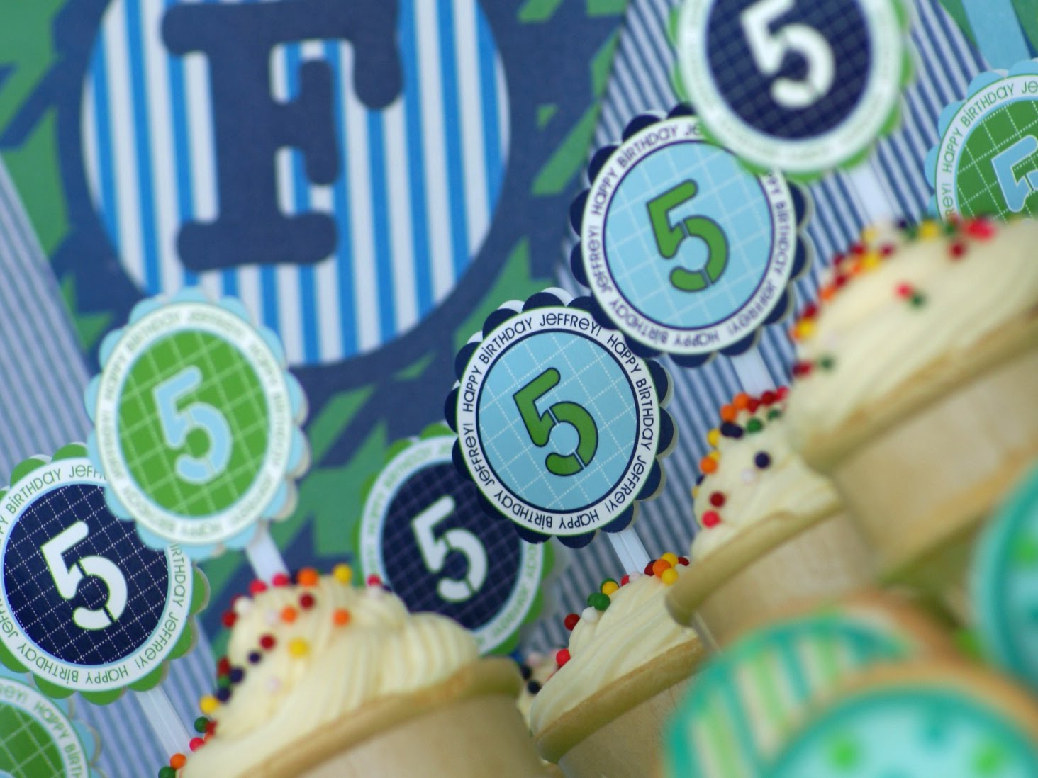 A Blue and Green Splish Splash Pool Party - Anders Ruff Custom Designs, LLC