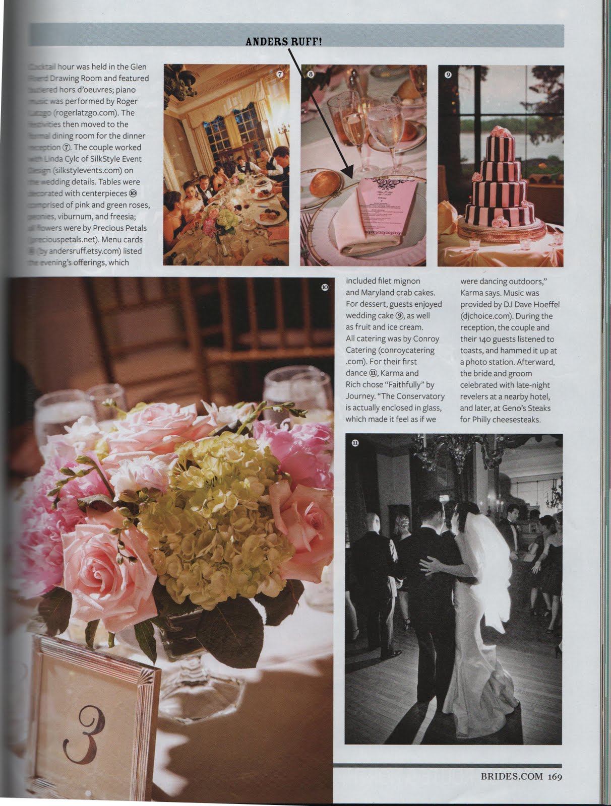 Anders Ruff in BRIDES Philadelphia Magazine! - Anders Ruff Custom ...