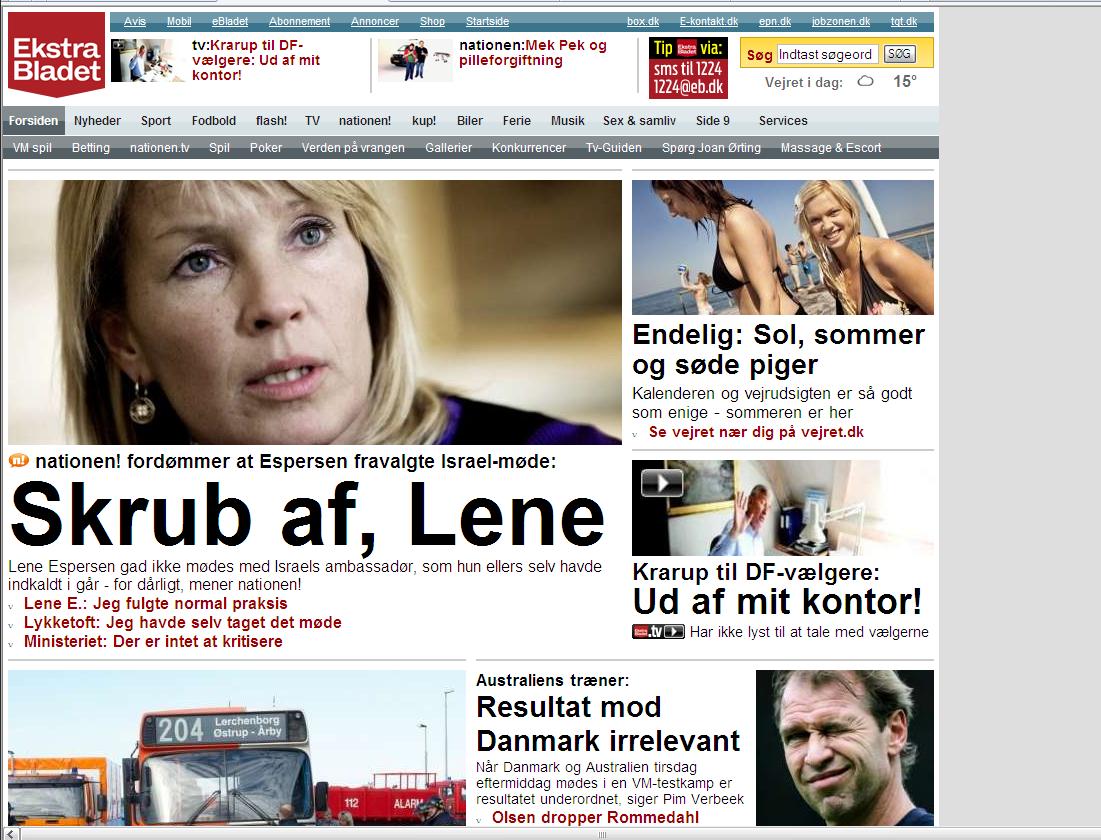 IT SUPPORTEN: Ingen reklamer