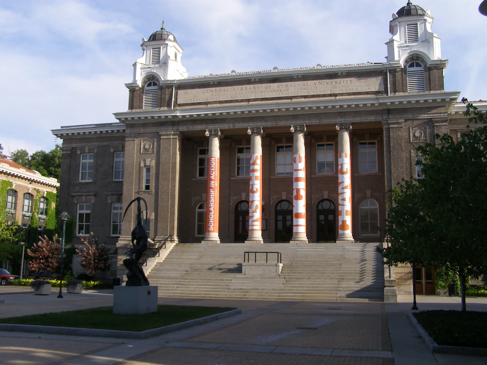 My Central New York: Syracuse: University's Carnegie Library Reading ...