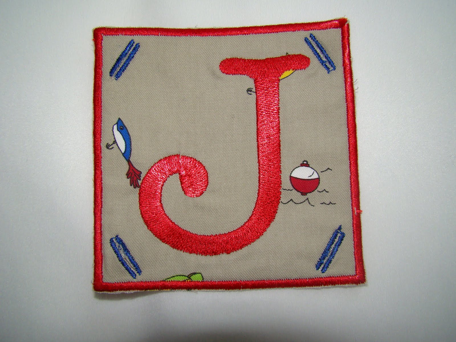 SAME Monogram: Applique Patches, Tags, Tabs are my new favorite thing!!