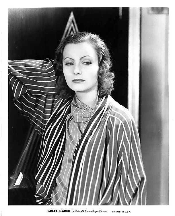 Music Monica: [Female Celebrity Portraits] Classic actress: Greta Garbo