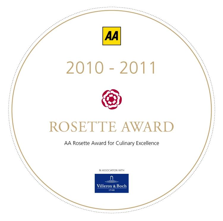 Gougane Barra Hotel: AA Rosette award for culinary excellence 2010-2011