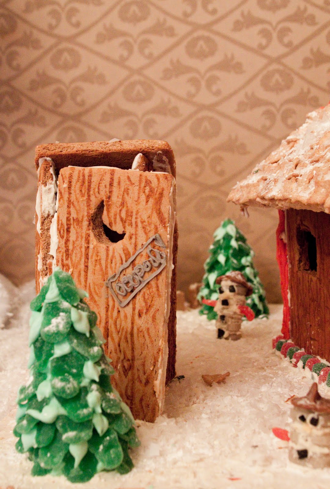 My Musings: The Magical Gingerbread Forest and Fanciful Windows