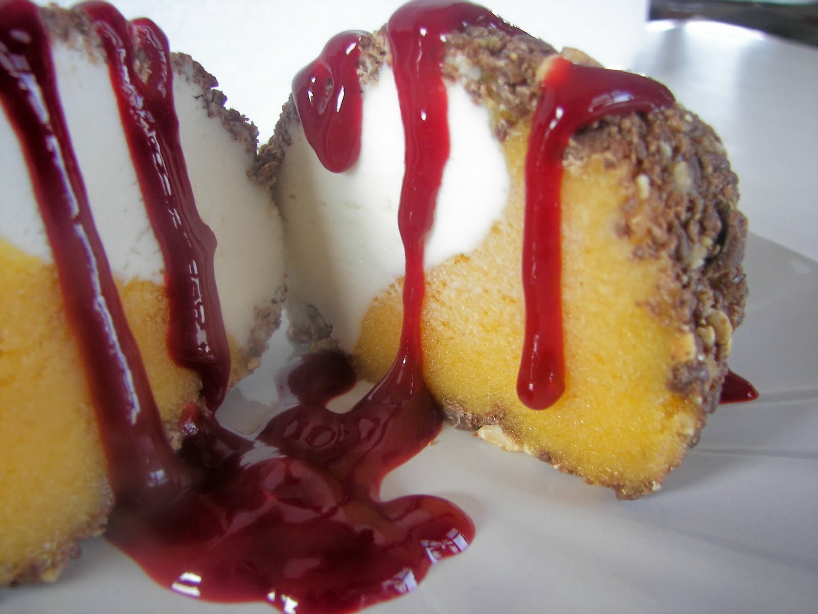 Red Couch Recipes: Grand Wailea Mango Ice Cream Balls