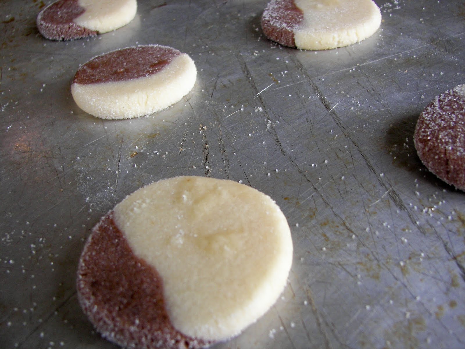 Red Couch Recipes: Marble Cookies for May Day