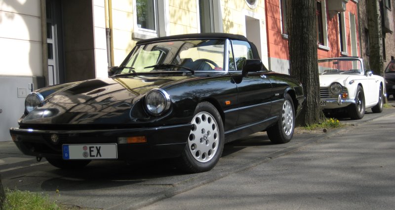 Spider & Triumph im Frühling