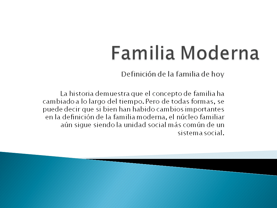 Jonathan Mondragon: Familia Moderna