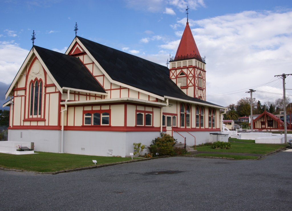 ~ NZ Country Churches ~: St Faiths Anglican Church, Ohinemutu, Rotorua