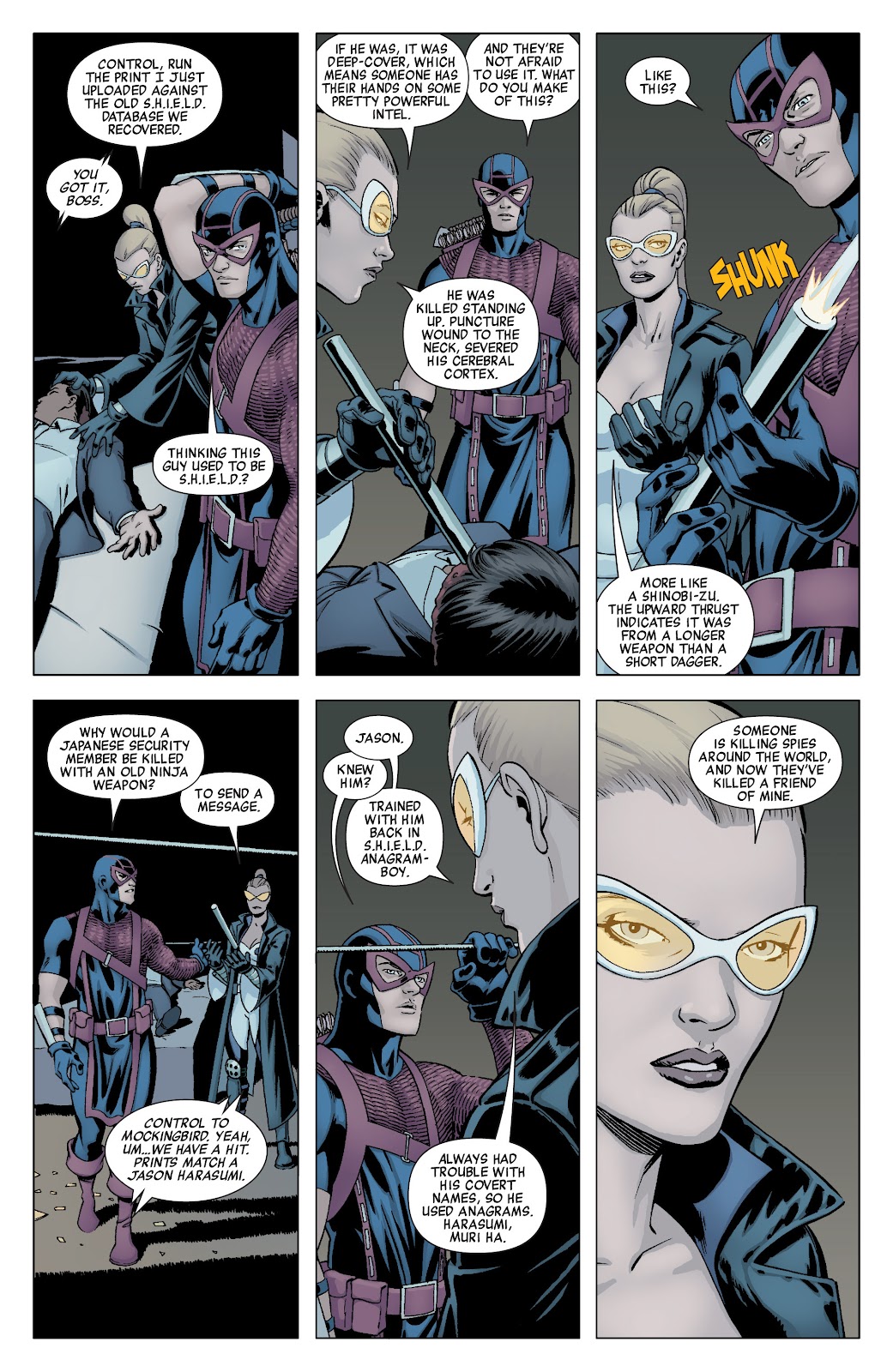 Read online Widowmaker comic - Issue #1