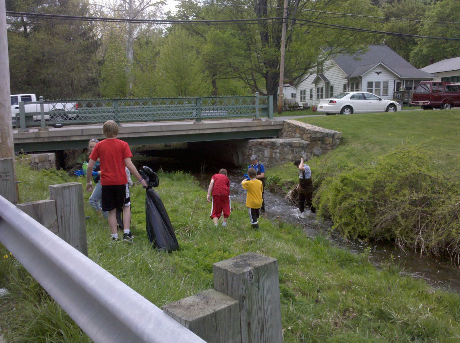 OCS Student Council: Earth Day Stream Clean-up