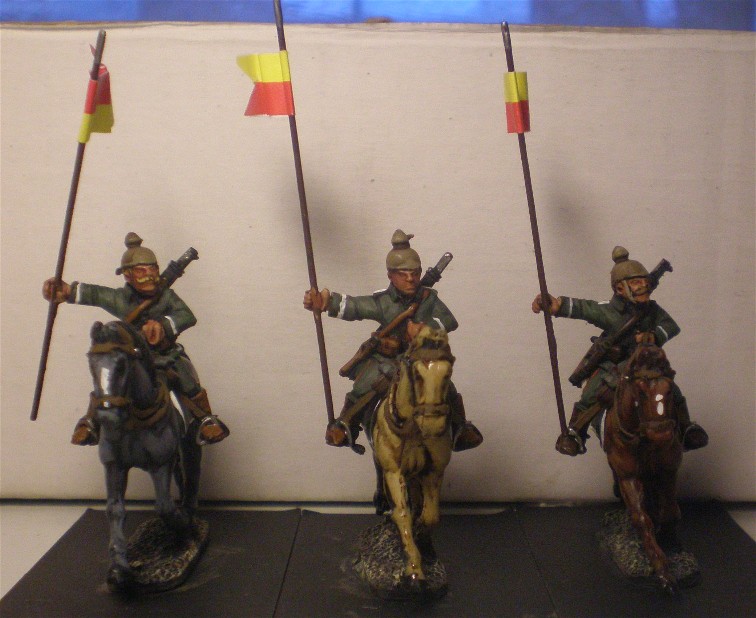 15mm paint shack: WW1 German 28mm Cavalry finished