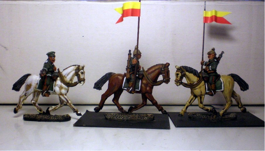 15mm paint shack: WW1 German 28mm Cavalry finished