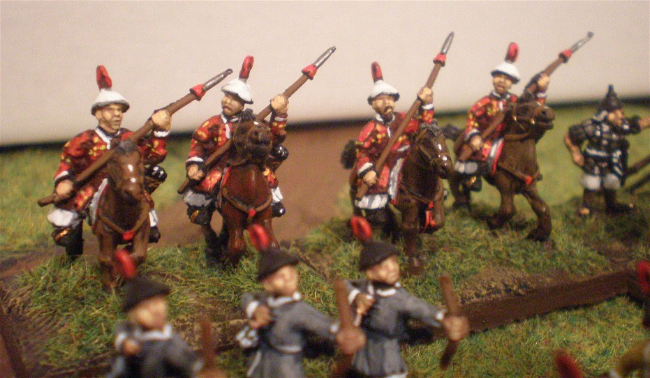 15mm paint shack: Ming DBA 15mm army based ready to go