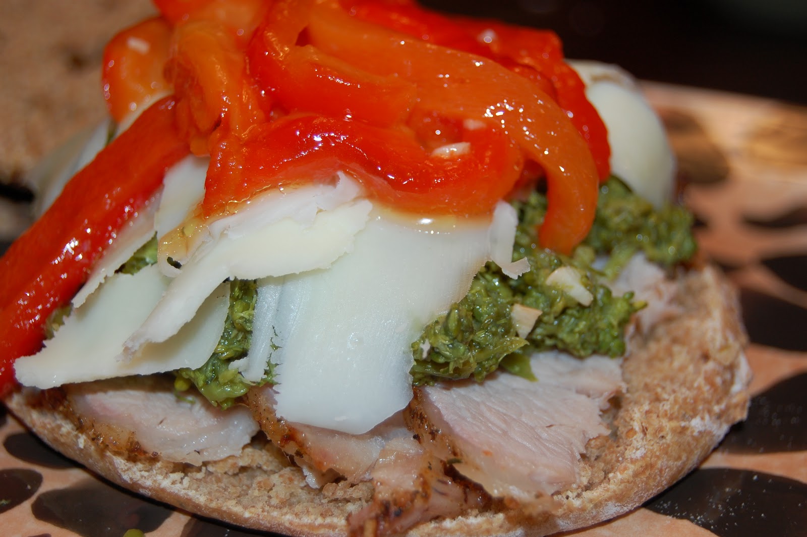 Scratch.Love: Roasted Pork Sandwich with Broccoli Rabe, Roasted Red ...