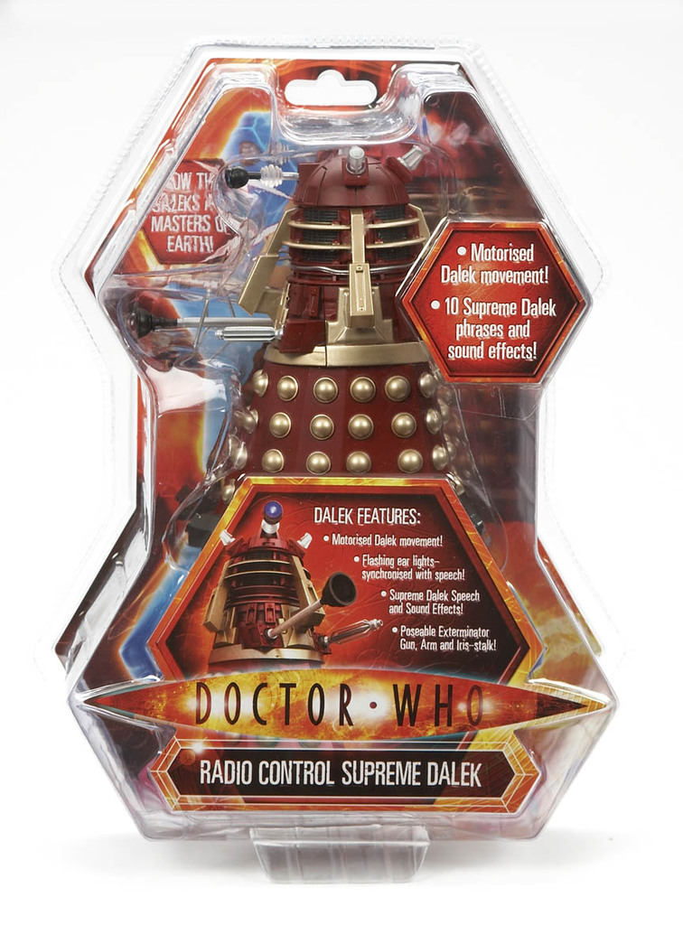 Blogtor Who: 5" RC Supreme Dalek