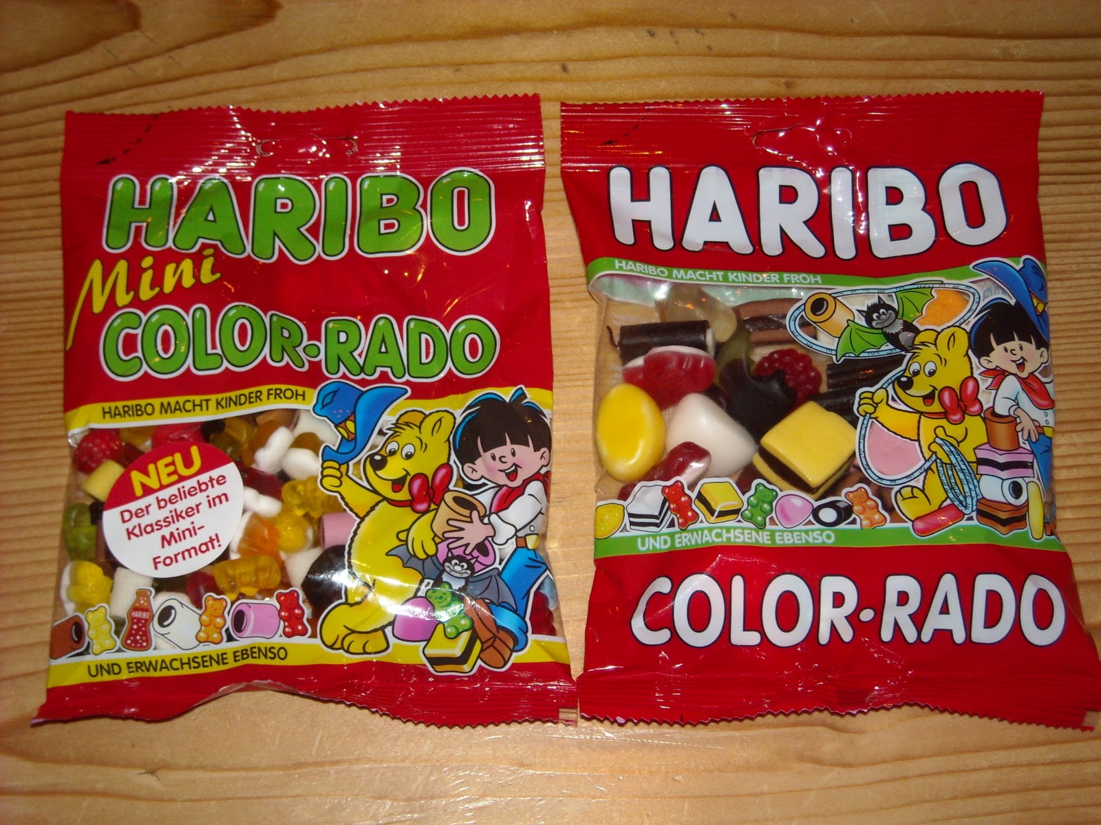 Judy Blog: HARBIO COLOR-RADO vs. HARIBO COLOR-RADO MINI