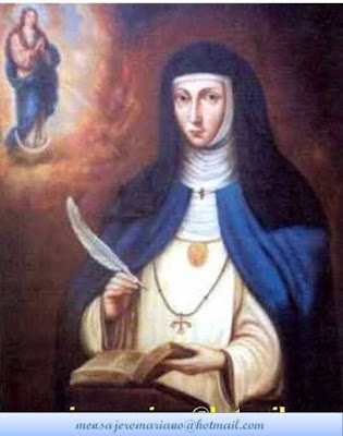 Mística Ciudad de Dios: SOR MARIA DE JESUS DE AGREDA