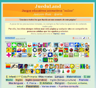 Mi clase de Inglés: Jueduland