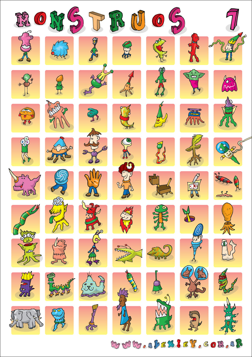 Coso de Ilustradores: Colección de Monstruos 07 Coso de Ilustradores: Colección de Monstruos 07