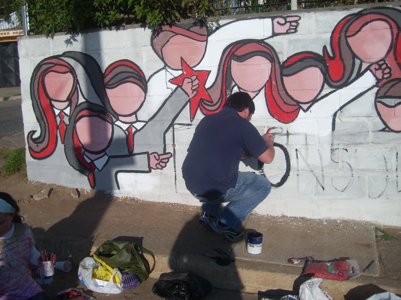 Unidades Muralistas Luchador Ernesto Miranda - UMLEM Chile: MURAL EN ...