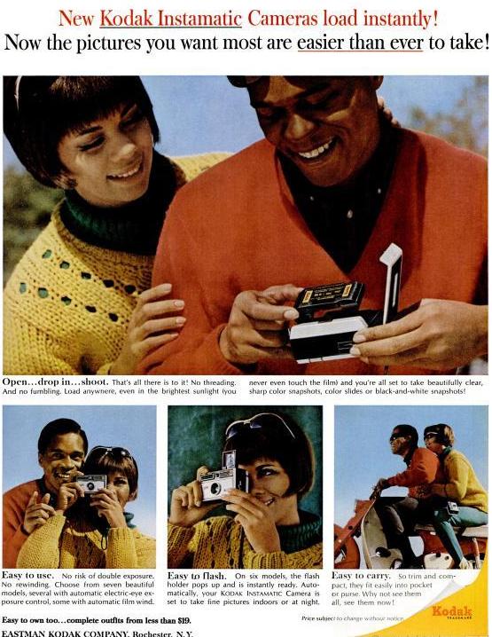 b.vikki vintage: Kodak Ads from 1964 to 1969