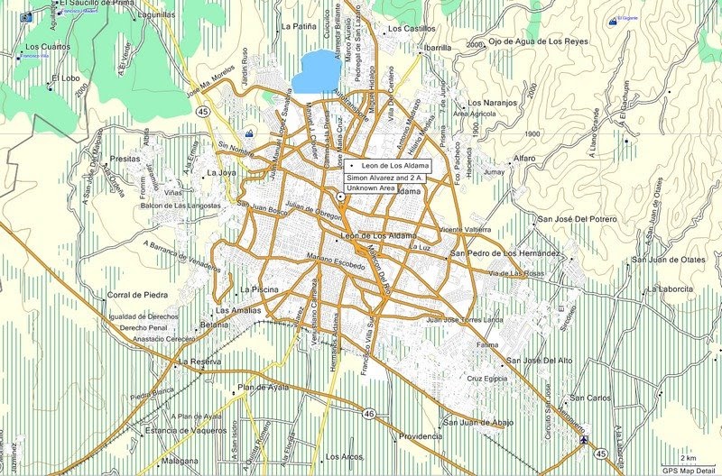 BLOG CARTOGRAFIA GPS: MAPA DE GUANAJUATO INCLUYE CIUDADES COMO Celaya ...