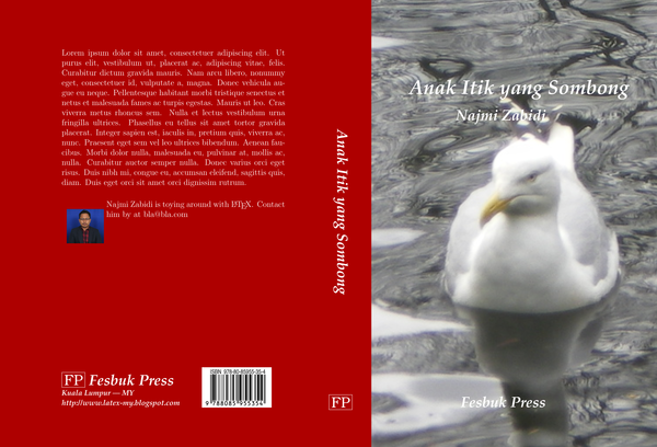 Malaysian LaTeX User Group: Creating book cover with PSTricks