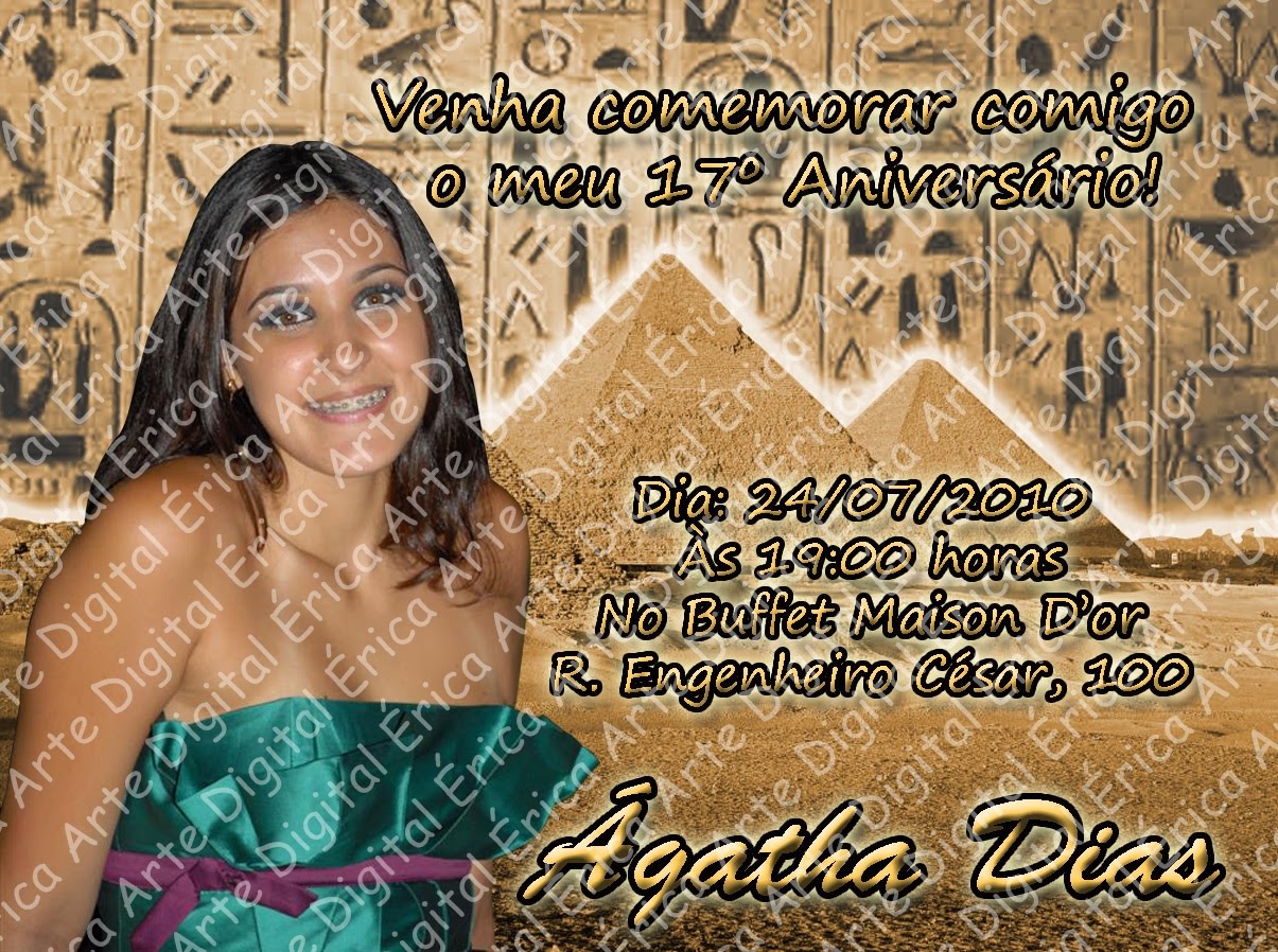 Érica Arte Digital: Convites