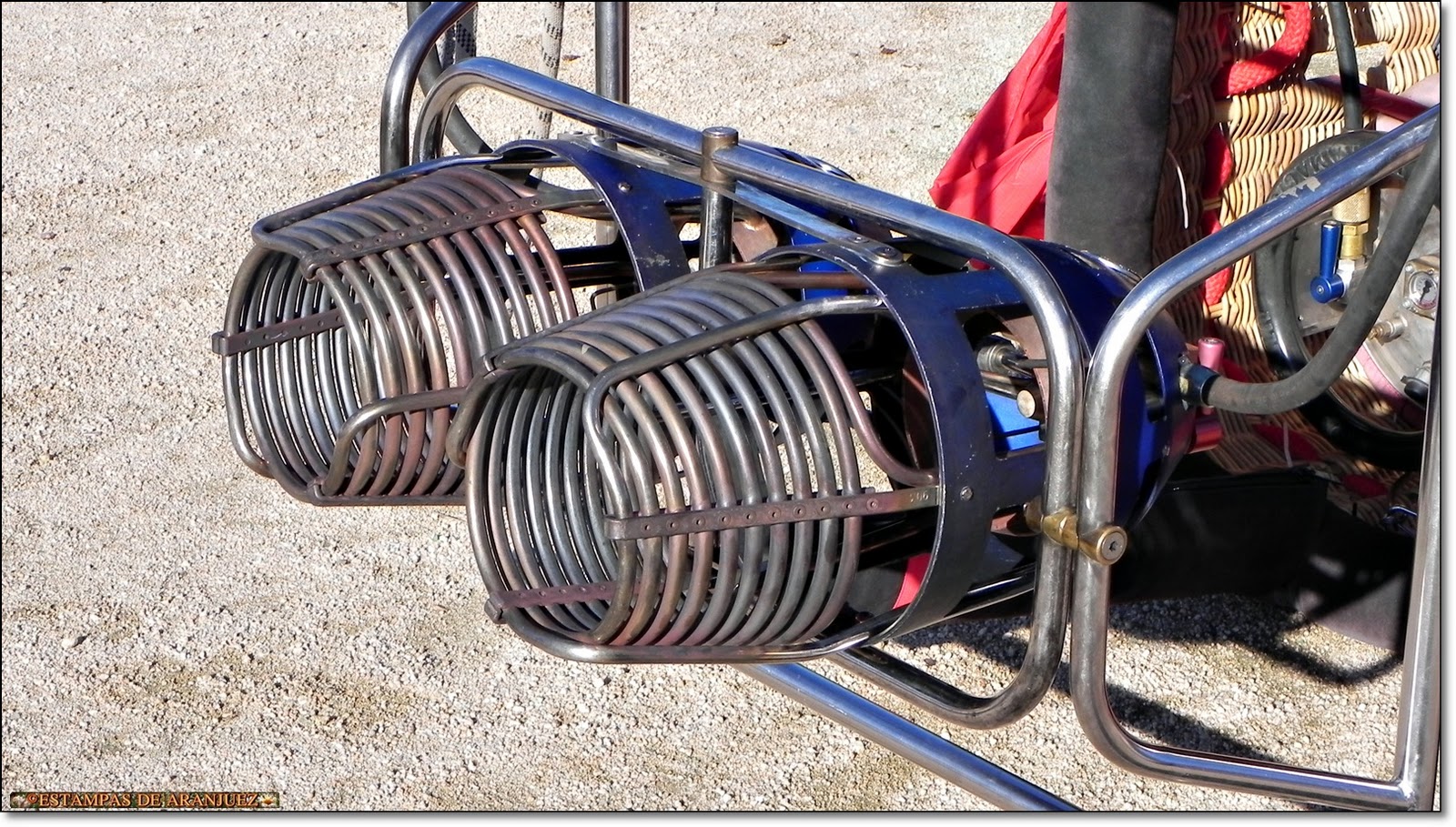 ESTAMPAS DE ARANJUEZ: VUELO AEROSTATICO