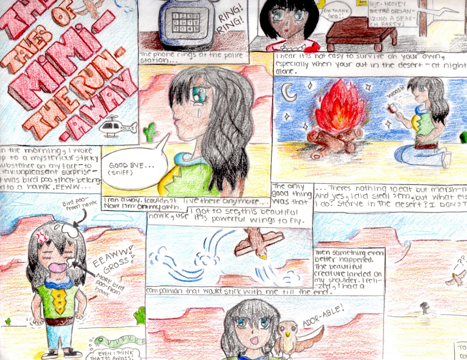 DMS ART: 7th Grade Comics