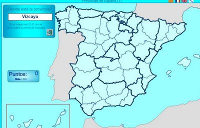 Primaria - Aprender es fácil: Provincias de España