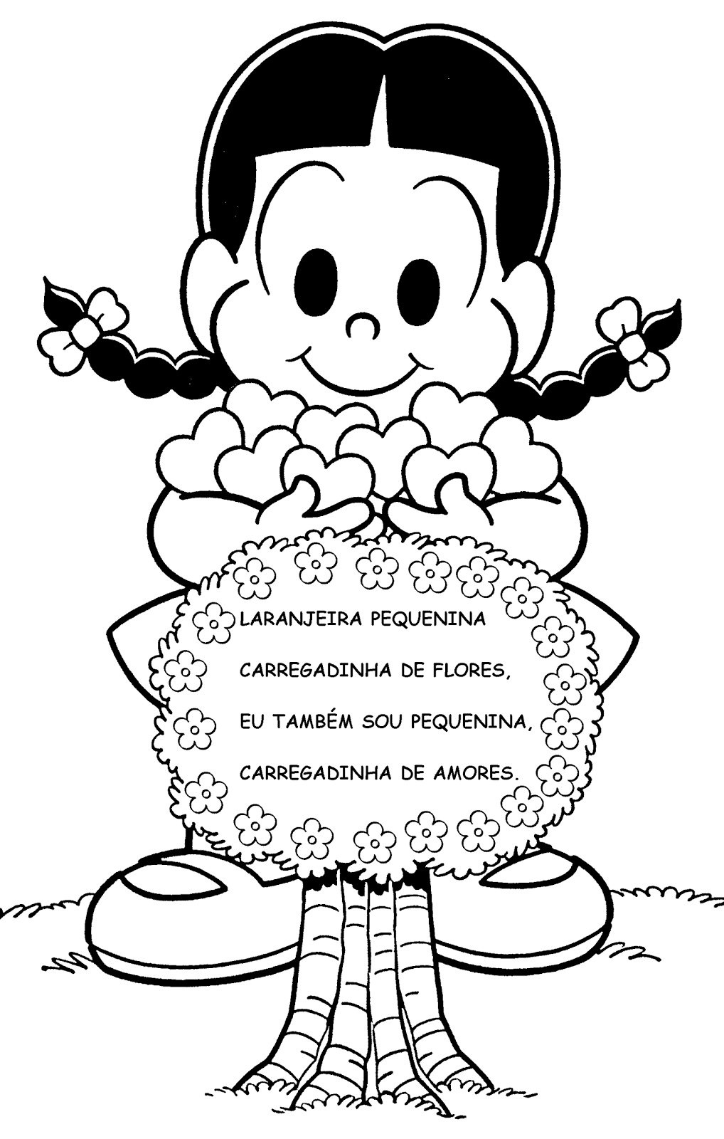 Alfabetizando com Mônica e Turma: Trova infantil