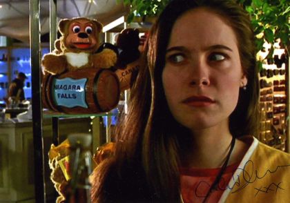 A pile of signatures: Wonderfalls cast collection
