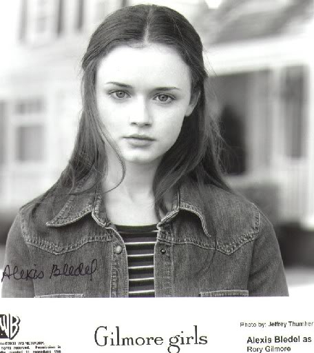 A pile of signatures: Gilmore Girls cast collection